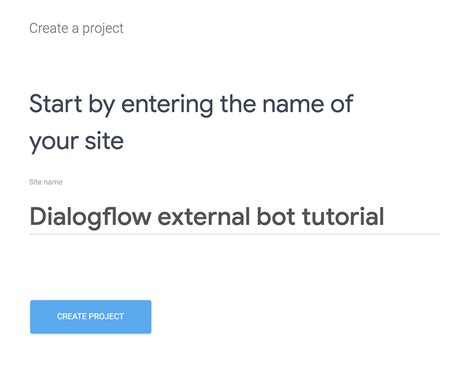 Tutorial 1 Dialogflow As External Chatbot Tiledesk Developer Hub