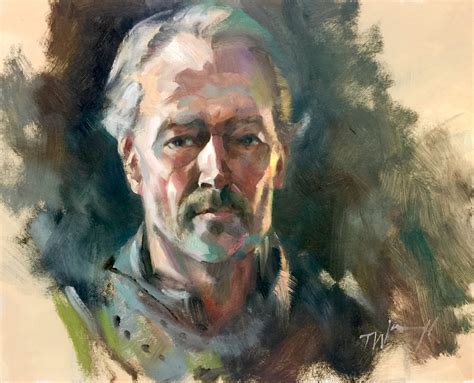 Ser Jorah Mormont Game Of Thrones Oil On Board Trevor Waugh