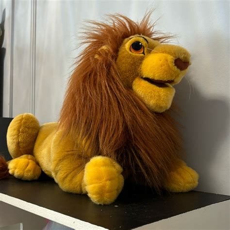 Disney Toys Vintage Disney Store The Lion King Adult Simba Plush
