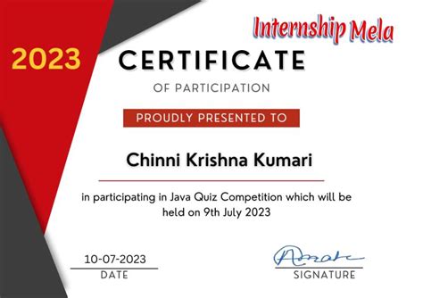 Chinni Krishna Kumari On Linkedin Internship Java Connections