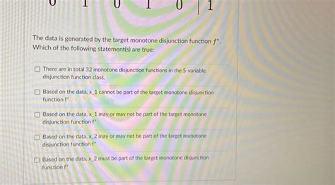Solved In The Lecture We Analyze Monotone Conjunction