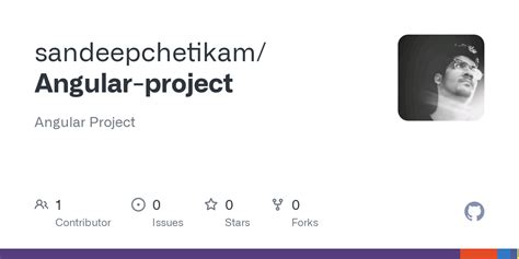 github sandeepchetikam angular project angular project