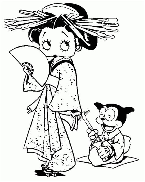 Betty Boop Halloween Coloring Pages [2025]