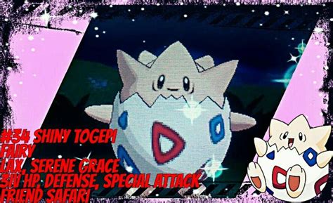 Shiny Togepi Pok Mon Amino