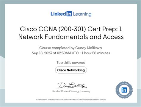 günay məlikova on linkedin ccna stands for cisco certified network associate it s a certification…
