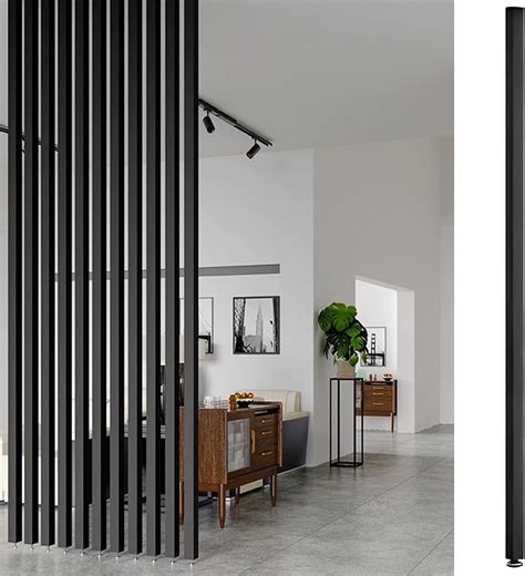 Modern Black Room Divider