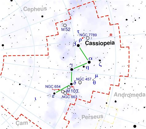 Astronomia Cassiopeia Cassiopeia