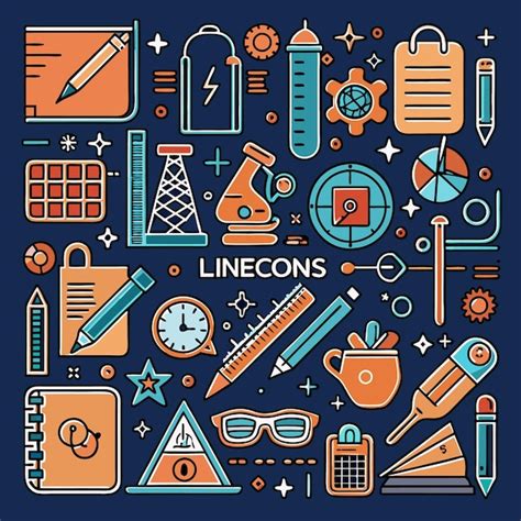 Doodle Set Of School Tools Premium Ai Generated Vector