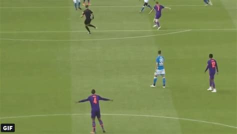 Photos Virgil Van Dijk Acknowledges Alisson As Stopper Kicks Reds Career Off With Stunning Pass