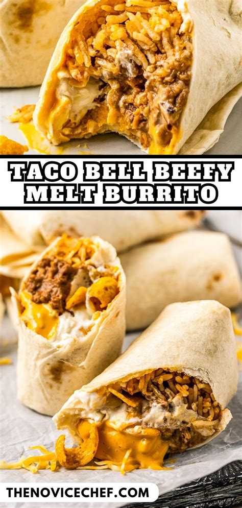 Taco Bell Beefy Melt Burrito Recipe