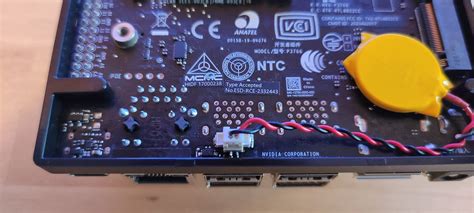 Rtc Battery On Jetson Orin Nano Developer Kit Jetson Orin Nano Nvidia Developer Forums