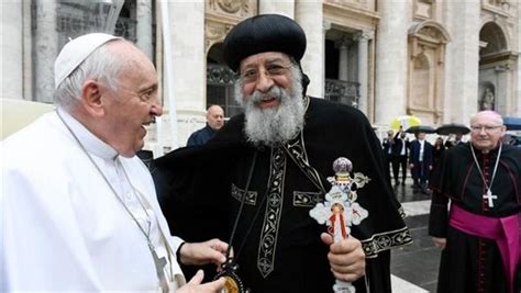 البابا تواضروس من الڤاتيكان ننادي في كل العالم بالسلام ونصلي ليكون أولوية القادة والشعوب