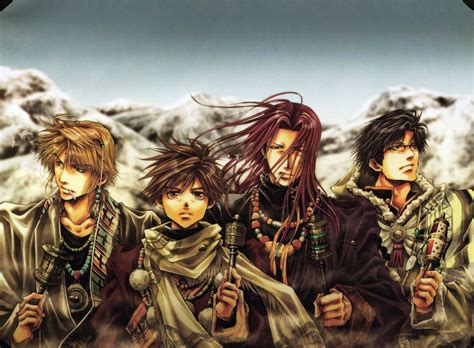 Epic Saiyuki Heroes Sha Gojyo Cho Hakkai Goku And Genjo Sanzo Hd