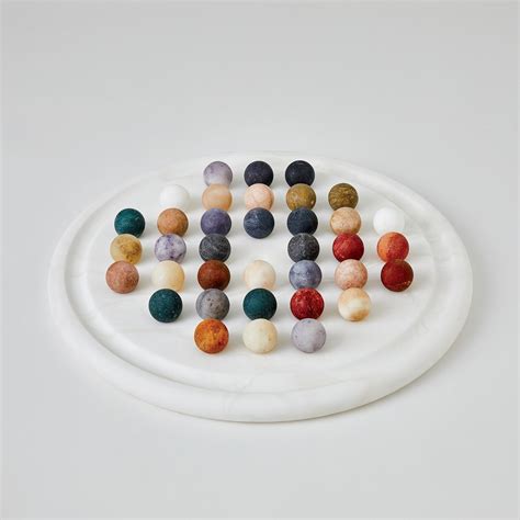 Alabaster Solitaire Game Set In Multi By Global Views 1stopbedrooms