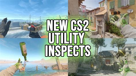 Every New Utility Inspect In Cs2 C4 Nades Smokes Molotov Updated