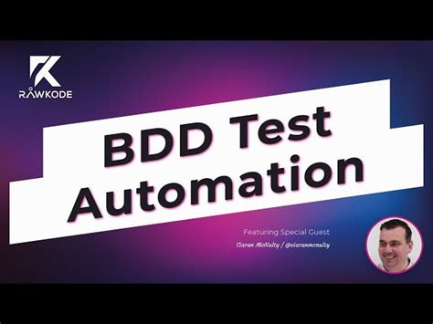 Free Video Bdd Test Automation Rawkode Live From Rawkode Academy Class Central
