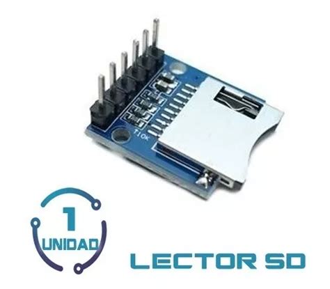 1unid Lector Sd Para Arduino Y Esp32 Mercadolibre