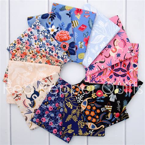 Red Pepper Quilts Sunday Stash 350 Les Fleurs By Rifle Paper Co