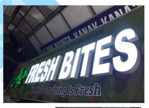 Acrylic Letter Front Lit Board At ₹ 700sq Ft In Navi Mumbai Id