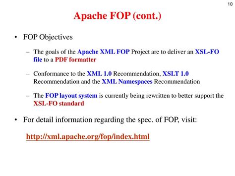 Ppt Xsl Formatting Objects Fo Powerpoint Presentation Free