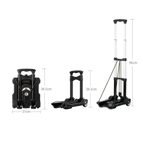 Folding Portable Trolley Mini Aluminum Alloy Lugga Vicedeal