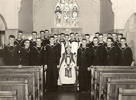 Royal Canadian Navy Hmcs Cornwallis Anglican Confirmation Class 1960