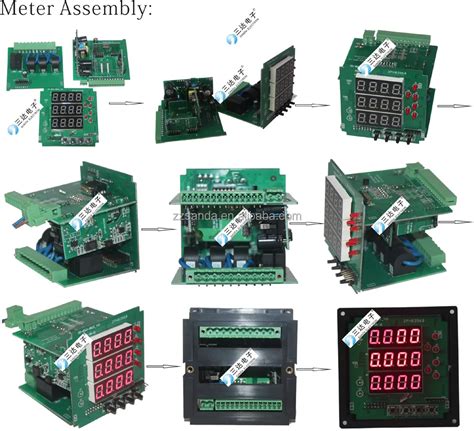 Measuring And Monitoring Pcb Voltage Digital Panel Voltmetervoltage