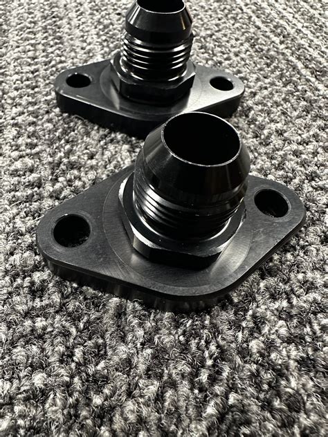 bbc water pump spacers pair remote pump hose adapter 3 8 375