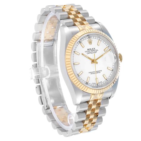 Buy Watch Rolex Datejust Steel And Gold Two Tone 116233 Swisswatchexpo