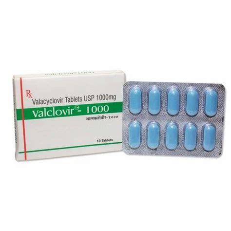 1000mg Valacyclovir Tablets Usp At ₹ 315stripe Goregaon Mumbai