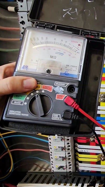 절연저항 측정누전선로 점검 전기 Youtube