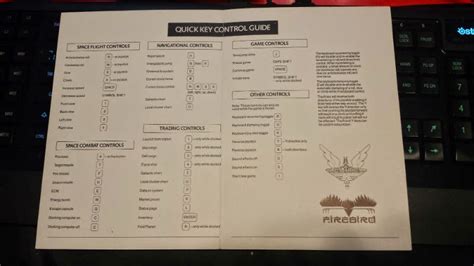 Printable Elite Dangerous Keyboard Map