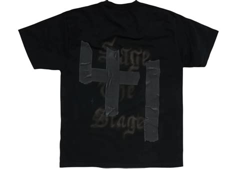 Travis Scott X Wwe Wrestlemania 41 Tee Black Mens Ss25 Us