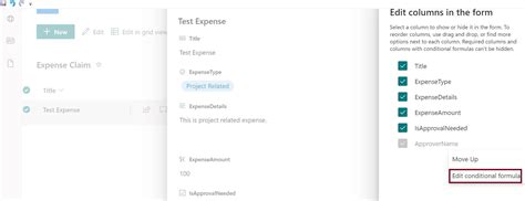 conditionally show or hide columns in a sharepoint list global sharepoint