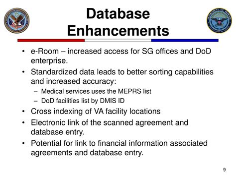 Ppt Va Dod Sharing Agreement Database Powerpoint Presentation Free Download Id 2944563
