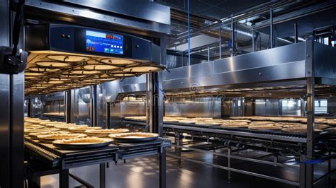 robotics automated food processing stock illustration illustration of