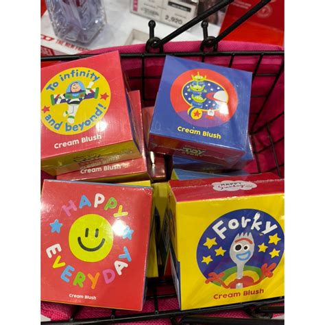 Jual Happy Sunday Cream Blush Forky Buzz Lightyear Green Aliens Toy Story Happy Everday And
