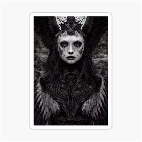 Badb Catha Sticker For Sale By Occultdreams Redbubble