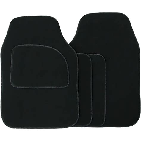 Floor Mat Black Velourblack Binding Fixhive Garage