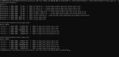 Sk Tda4vm Psdk Rtos Vs Psdk Linux Processors Forum Processors Ti E2e Support Forums