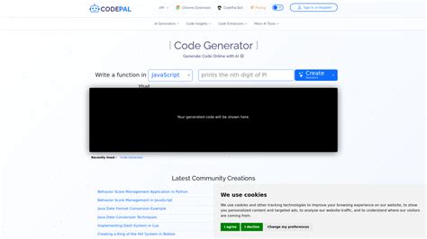 Code Generator Codepal