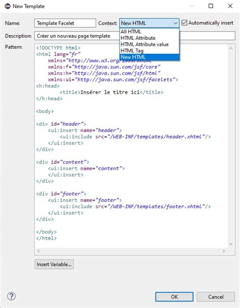 créer une application jsf dans eclipse jsf 2 2 apcpedagogie