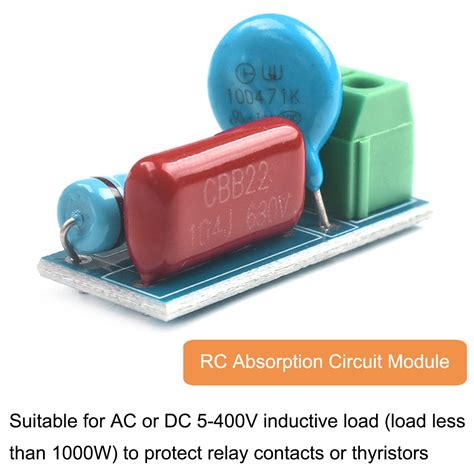Rc Snubber Absorption Circuit Module Relay Contact Protection Relay Thyristor