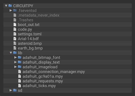 Code Asteroid Tracker Adafruit Learning System