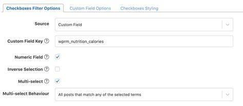 custom field filters bootstrapped ventures knowledge base