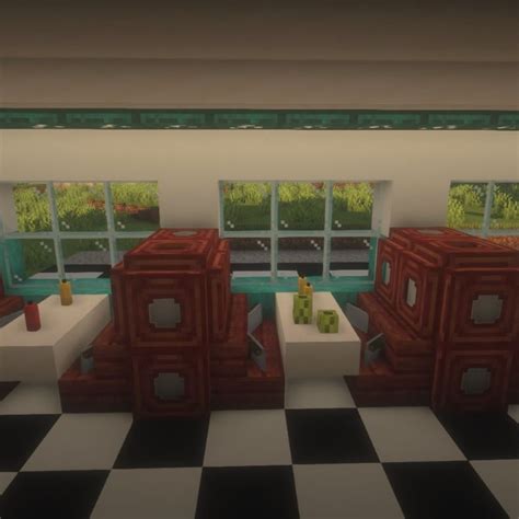 Minecraft Diner Interior