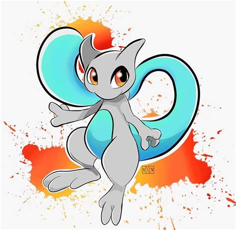 Chibi Mewtwo By Nixenite On Deviantart