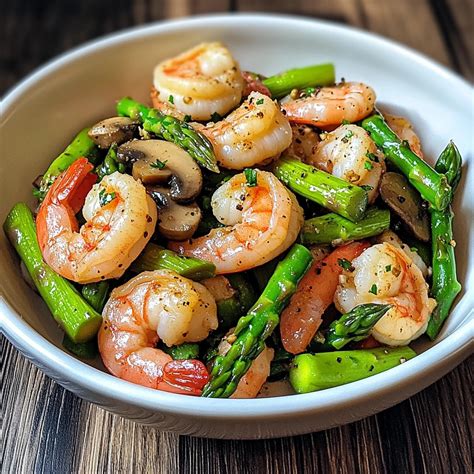 Shrimp And Asparagus Stir Fry 5 Steps Quick Delicious