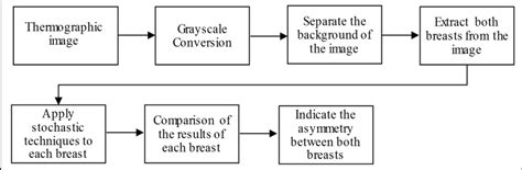 schematic diagram proposed to detect breast cancer using stochastic
