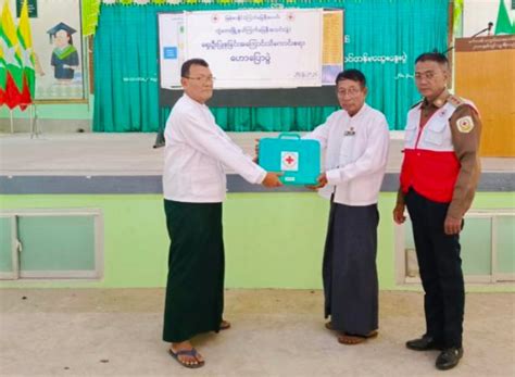 တွံ တေးမြို့နယ် အမှတ်၂အခြေခံပညာအထက်တန်းကျောင်း၌ ကြက်ခြေနီအကြောင